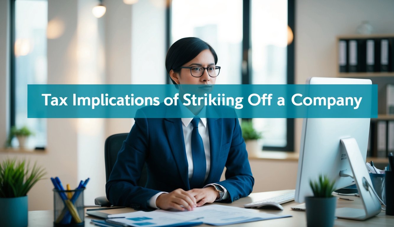 Tax Implications of Striking Off a Company | Anderson Brookes