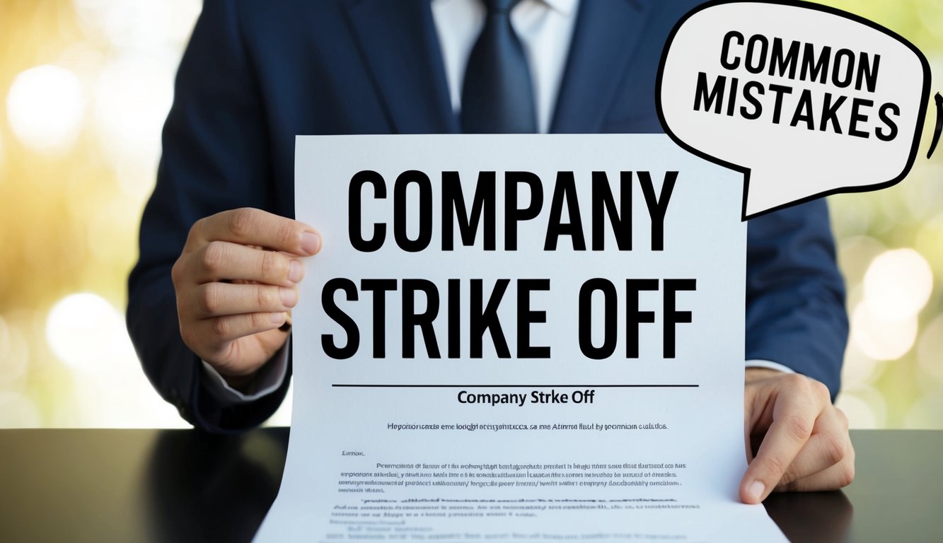 Company Strike-Off | Mistakes to Avoid | Anderson Brookes