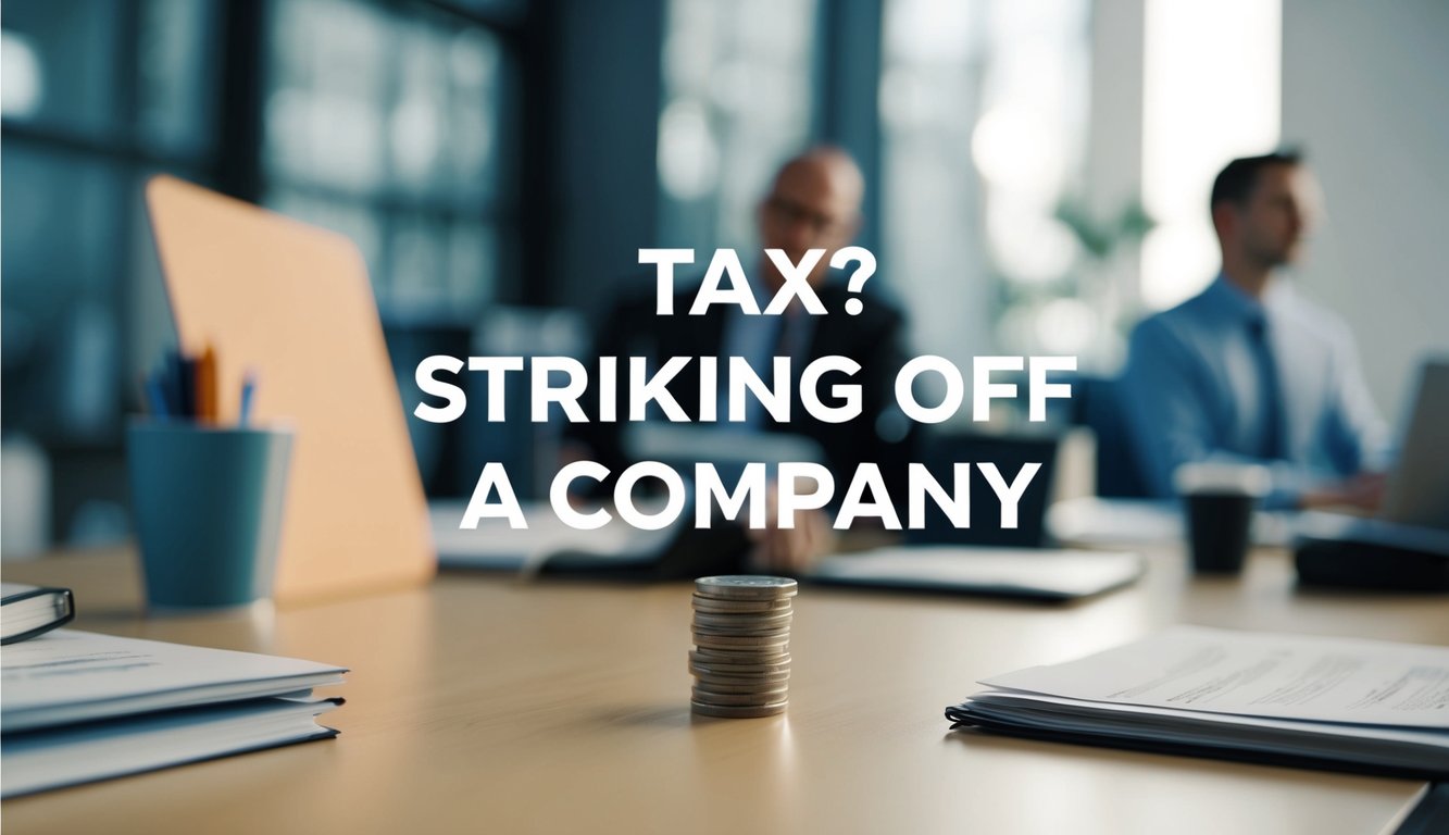Tax Implications of Striking Off a Company | Anderson Brookes