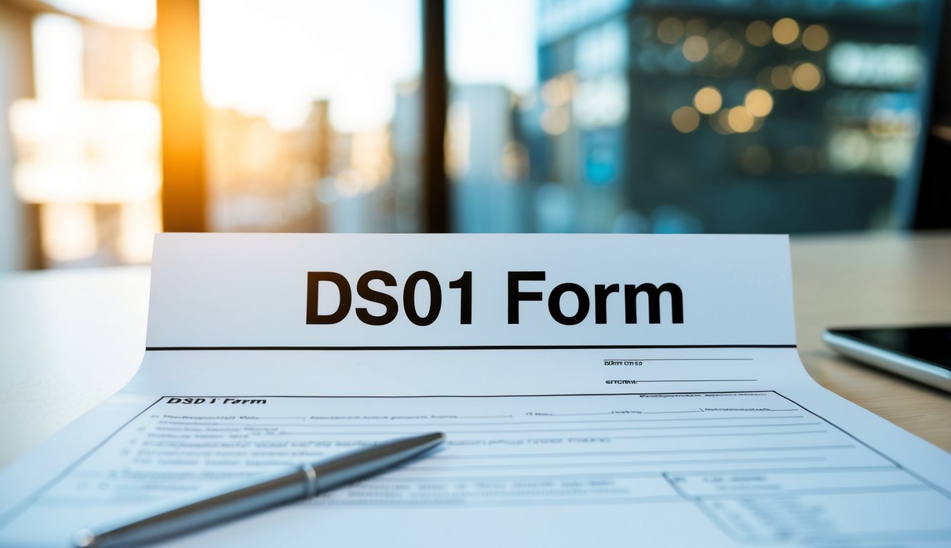 Completing Form DS01: Step-by-Step Guide | Anderson Brookes